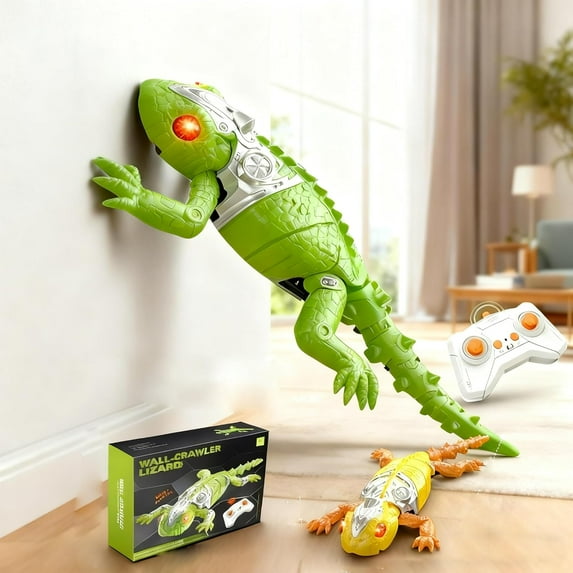Wall Climbing Lizard,2026 New Realistic Remote Control Lizard Wall ...