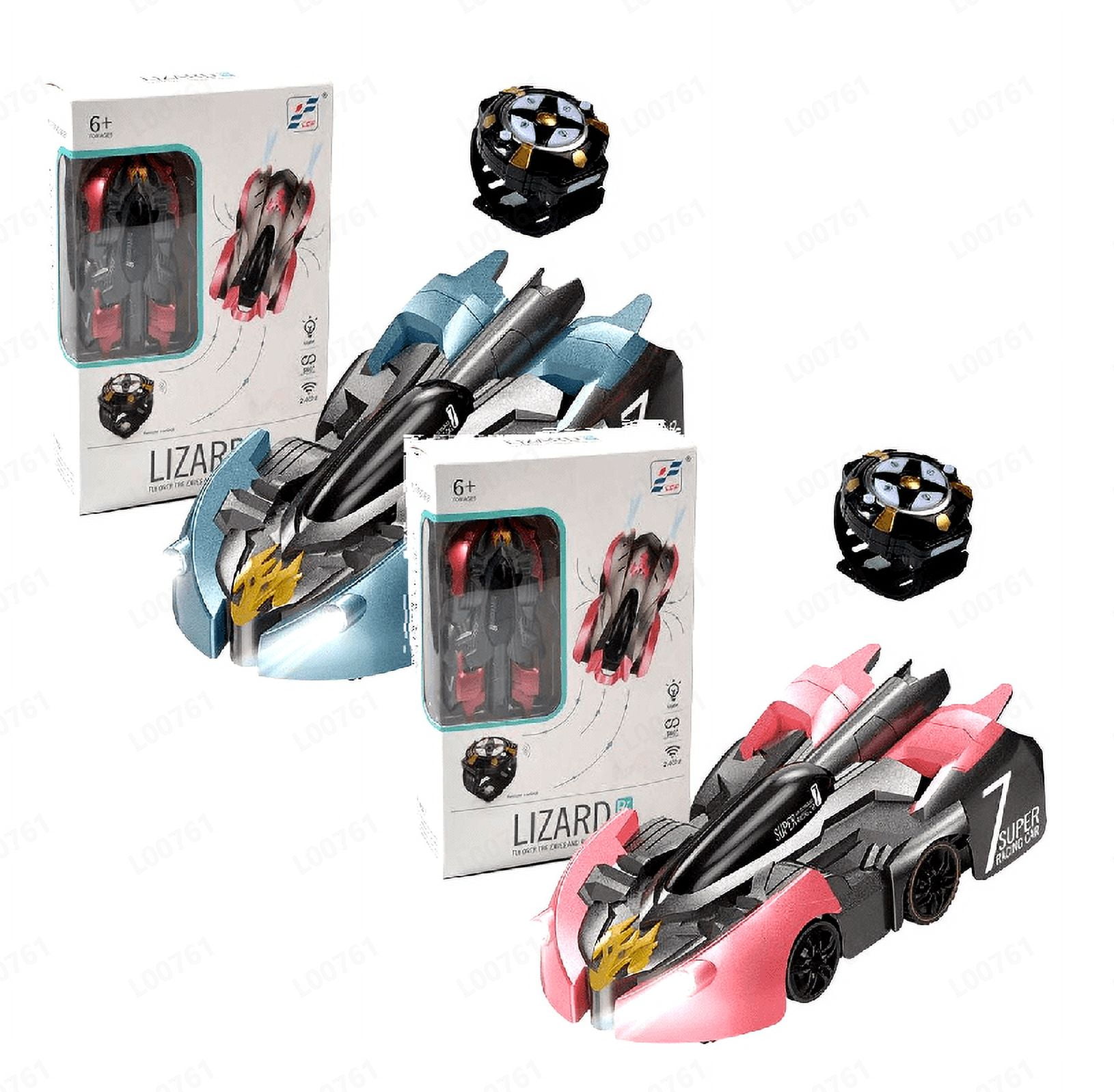 Wall Climbing Rc-Stunt Car with Watch Remote Control, Rechargeable Wall ...