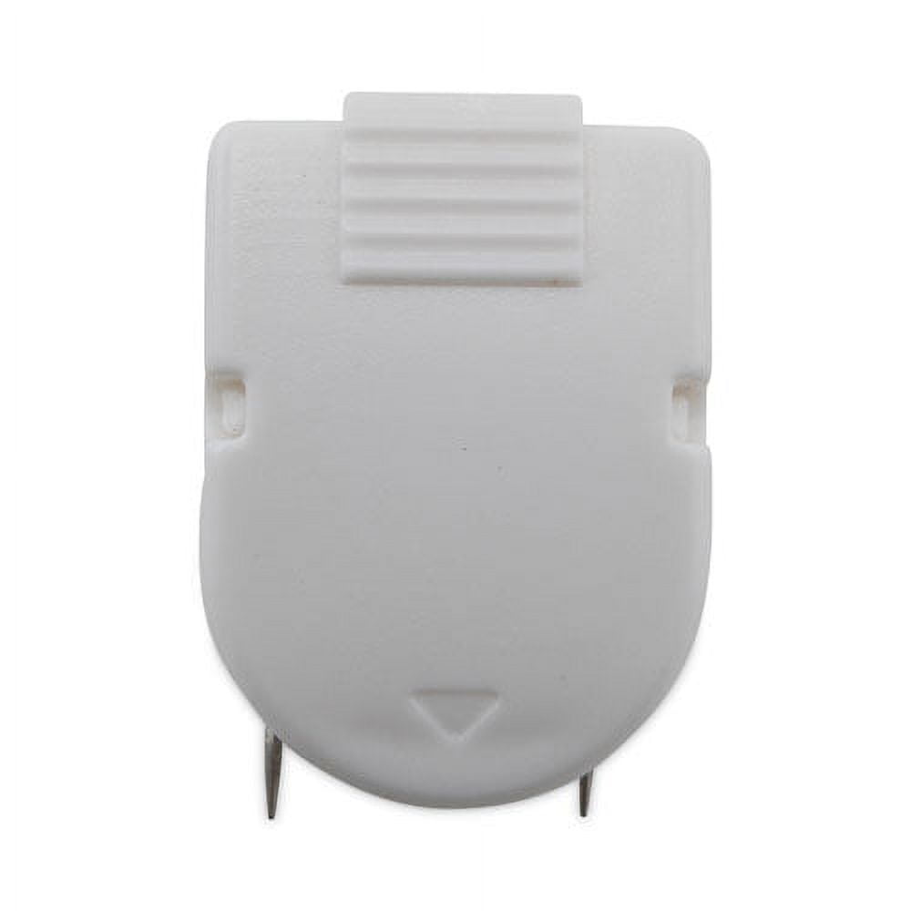 Wall Clips for Fabric Panels, 40 Sheet Capacity, White, 50/Box | Bundle ...