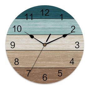 Kate and Laurel Grear Modern Numberless Round Wall Clock, 17 Inch ...