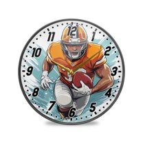 12 Inch Large Modern Wall Clock, Ultra-Silent Non-Ticking, Battery ...