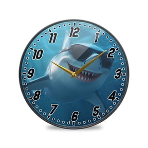 Shark Clock