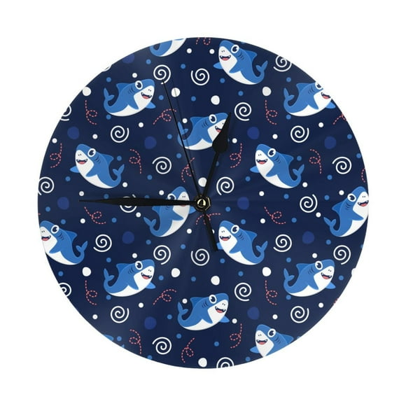 Shark Clock