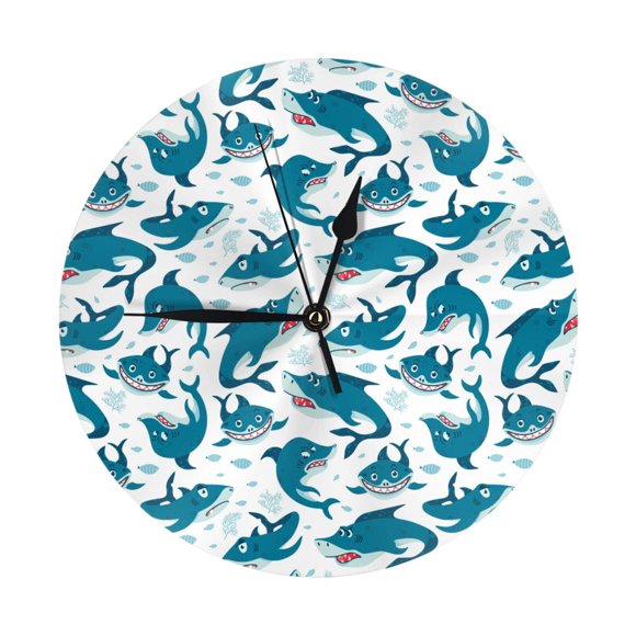 Shark Clock