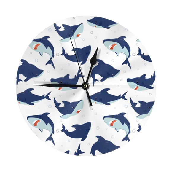 Shark Clock