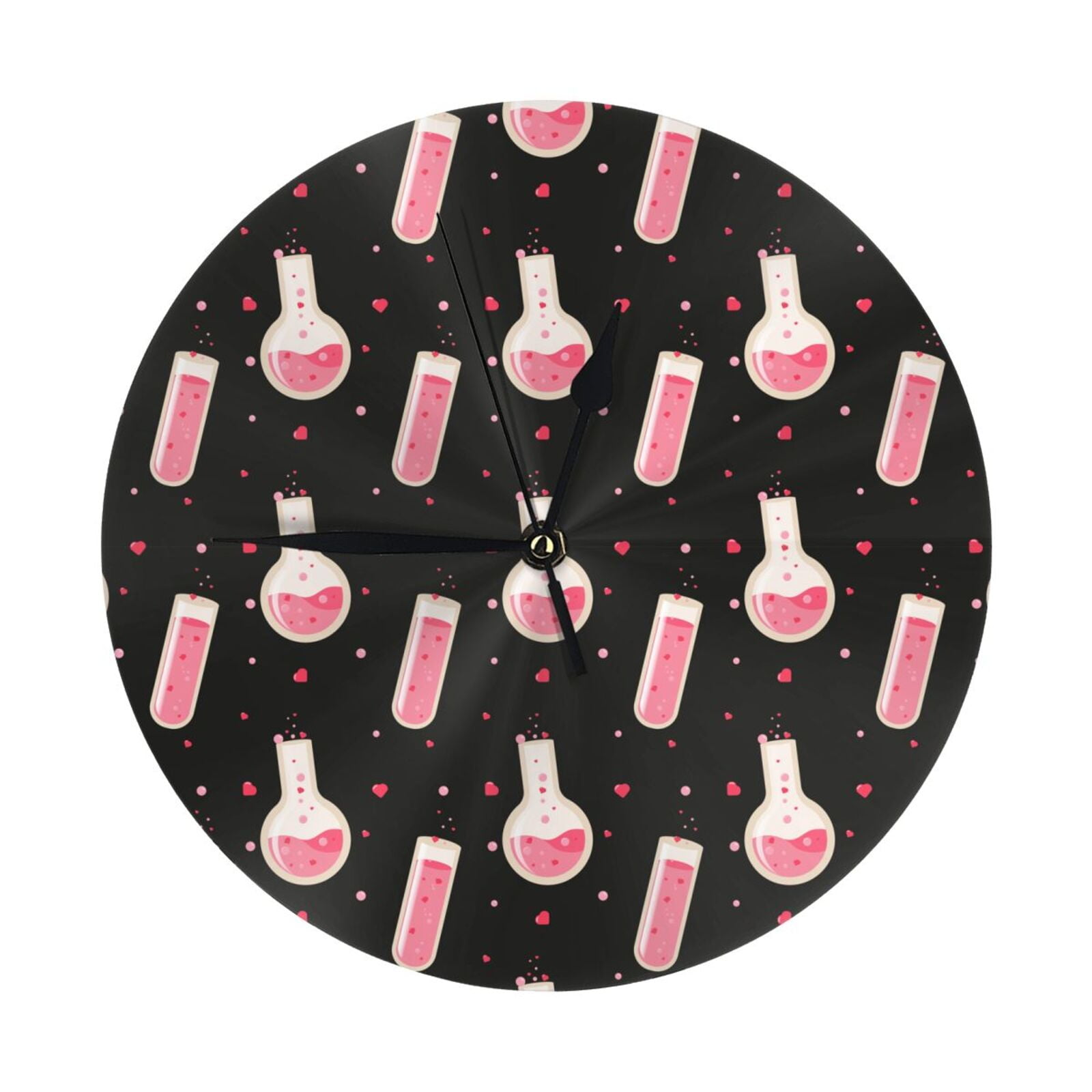 Wall Clock Chemistry Tools 1 Wall Clocks Battery Operated, Modern Wall ...