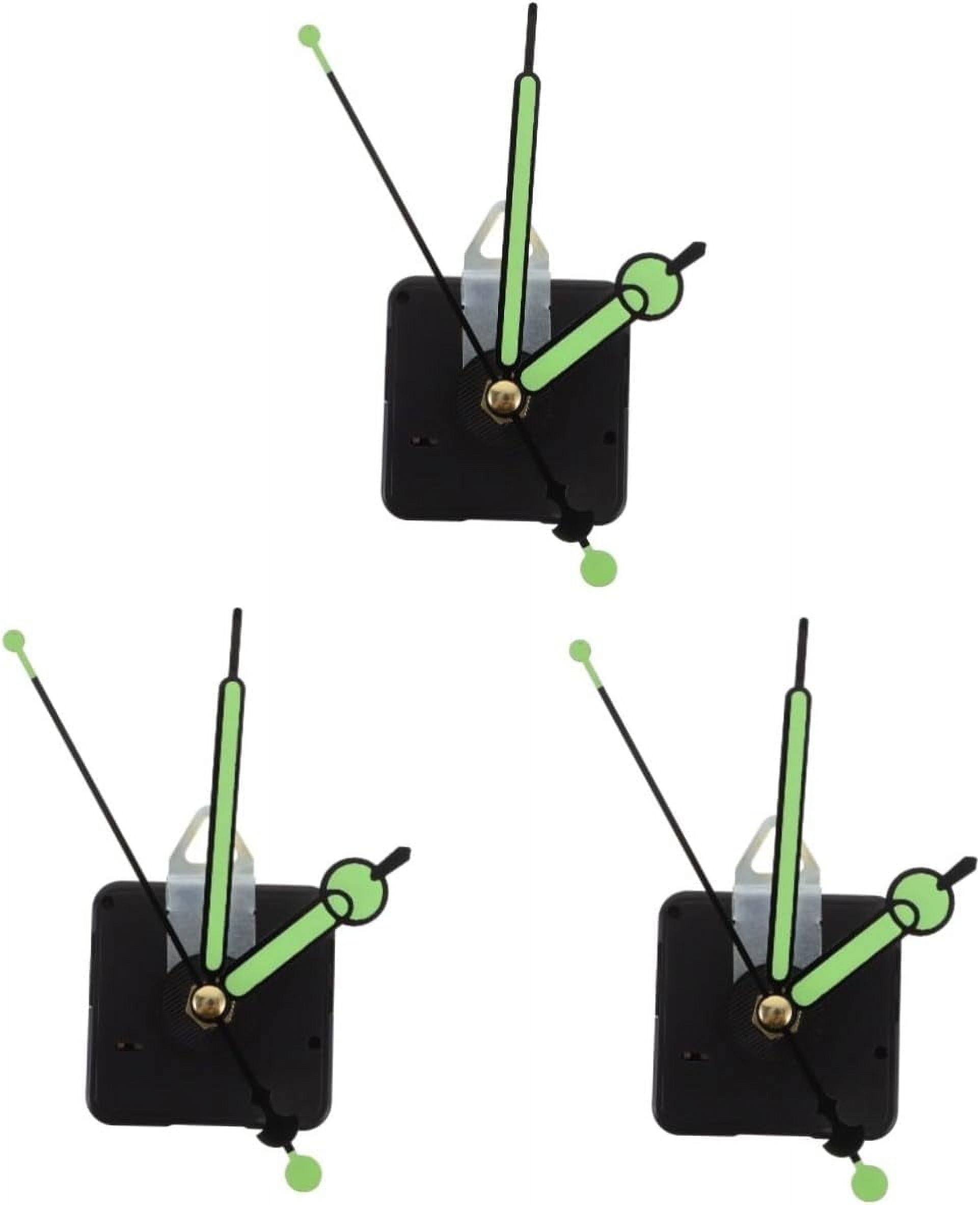 Wall Clock Mechanism Replacement: 3 Sets Glow in The Dark Clock Hands ...