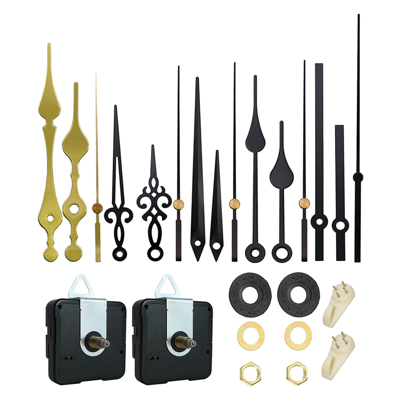 Wall Clock Mechanism Set Movement Replacement Mute DIY Clock Mechanism ...