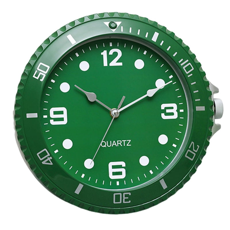 Wall Clock Modern Design Silent Quartz Needle Luxury Wall Clock Silent ...