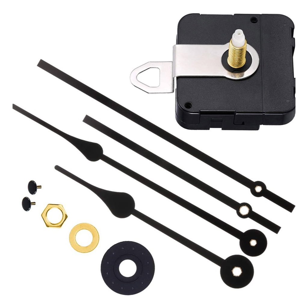 Wall Clock Movement Mechanism Kits with 2Pairs of Metal Hands High ...