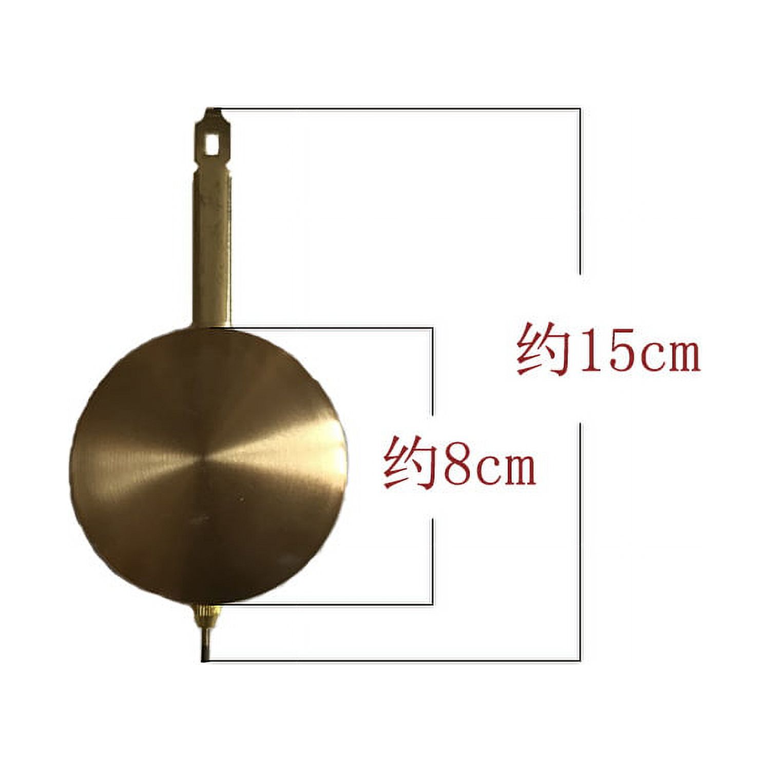 Wall Clock Part Professional Pendulum Replacement Clock Pendulum Metal ...