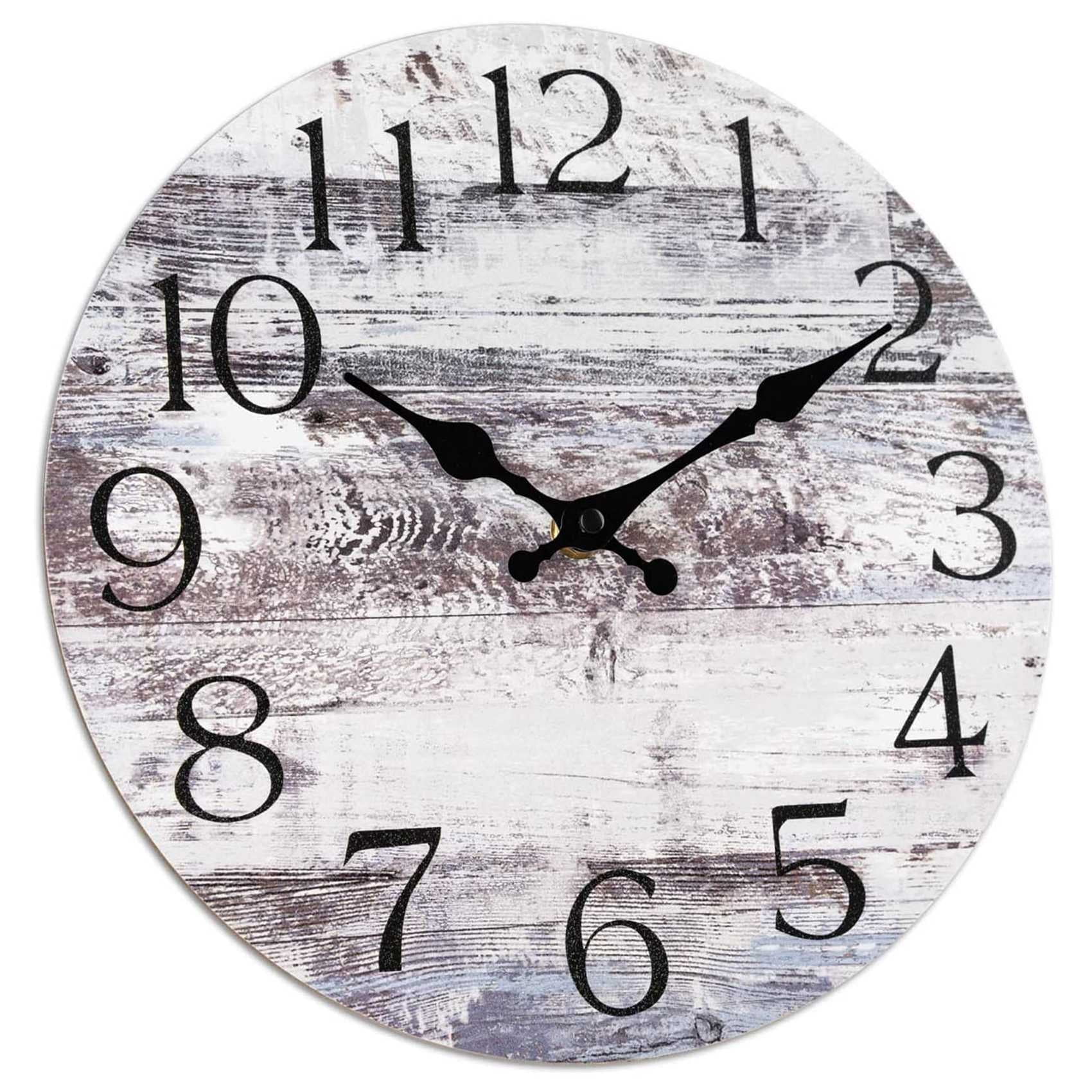 Wall Clock, Rustic Country Kitchen Clock Decor,Retro Wall Clocks for ...