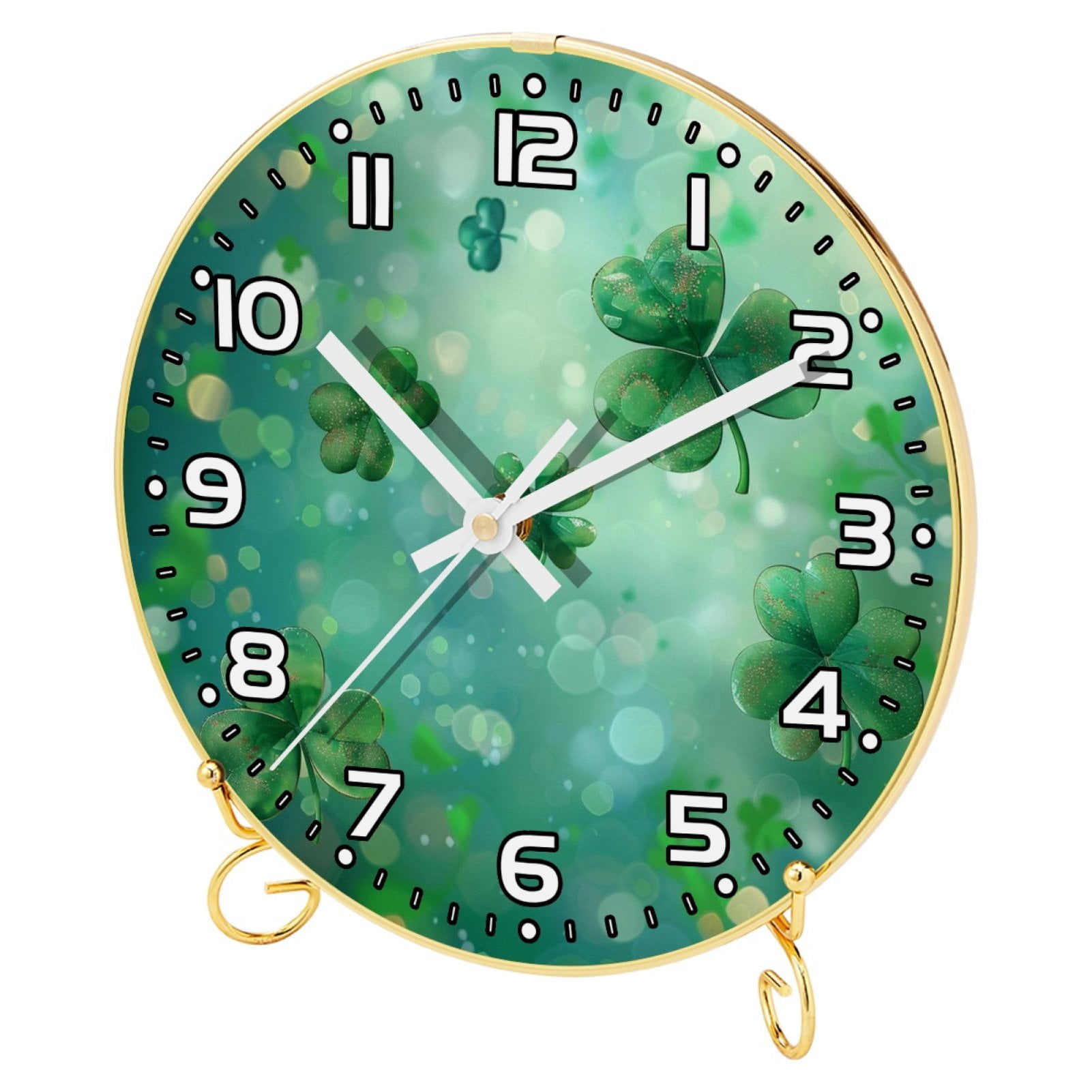 Wall Clocks Battery Operated Modern Clocks Round Silent Clock 9.4 in ...