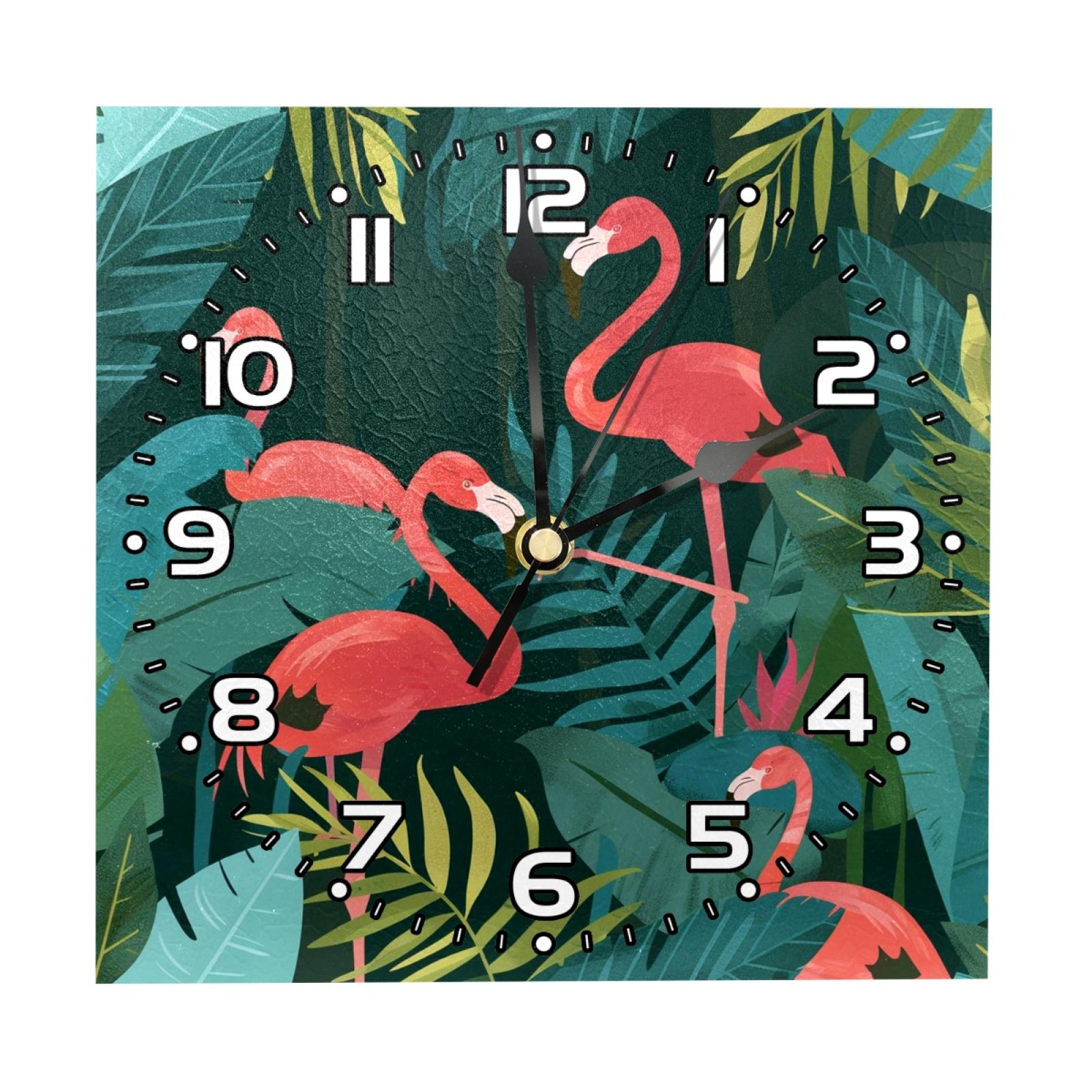 Wall Clocks Battery Operated Modern Clocks Square Silent Clock 7.87 in ...