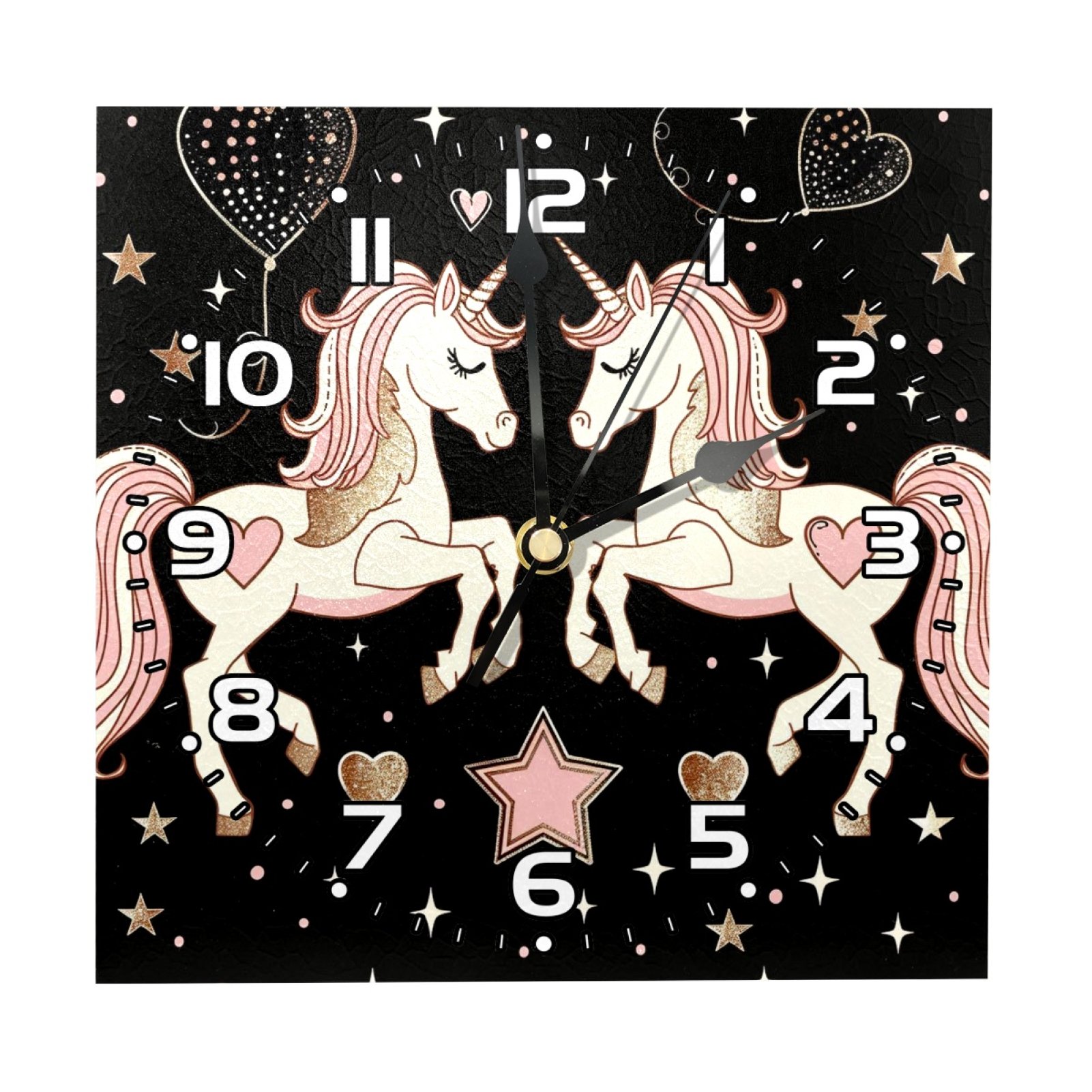 Wall Clocks Battery Operated Modern Clocks Square Silent Clock 7.87 in ...