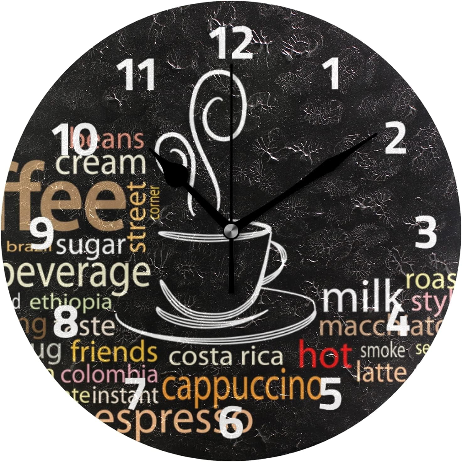 Wall Clocks Decorative Bedroom Silent Kitchen Living Room Desktop ...