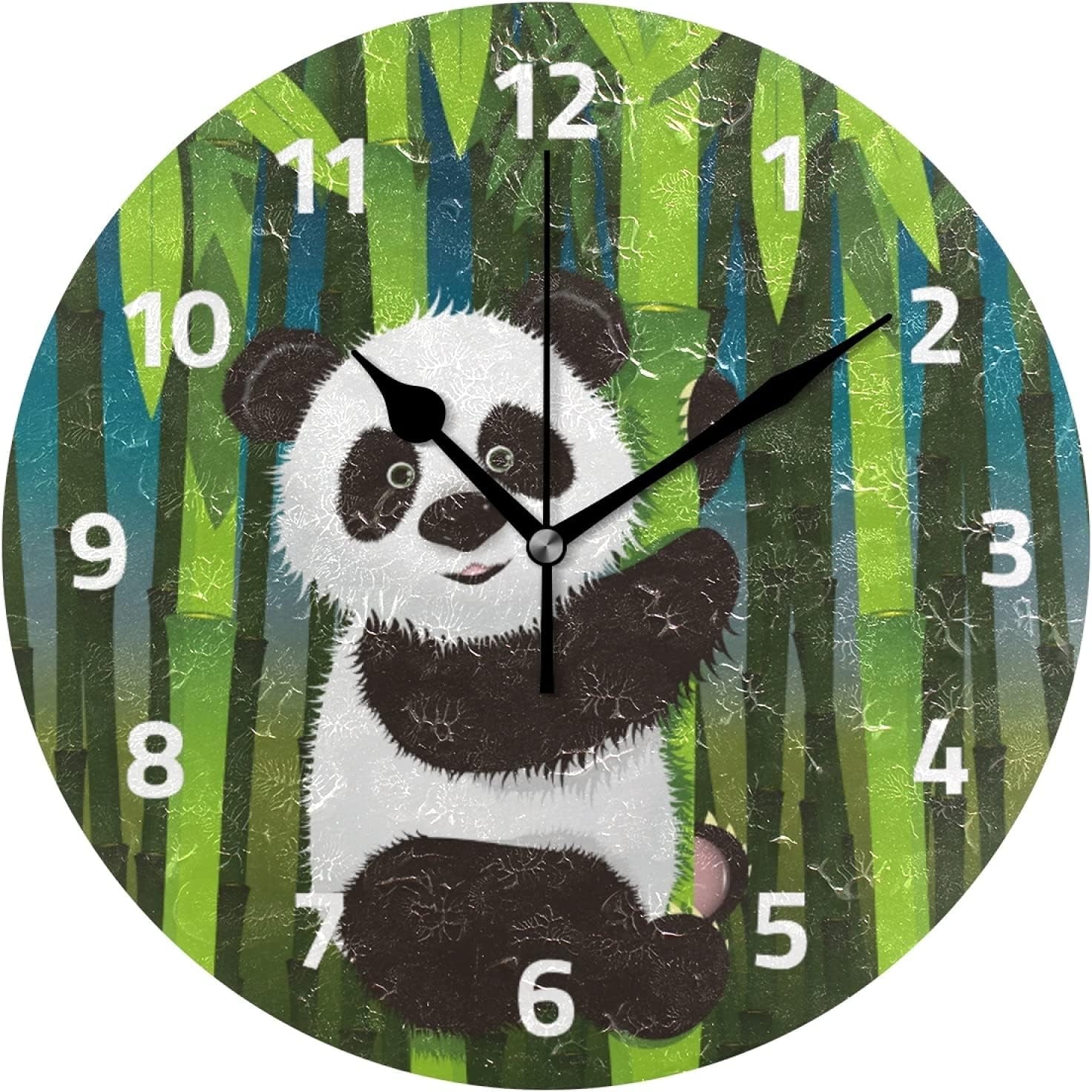 Wall Clocks Decorative Bedroom Silent Kitchen Living Room Desktop ...