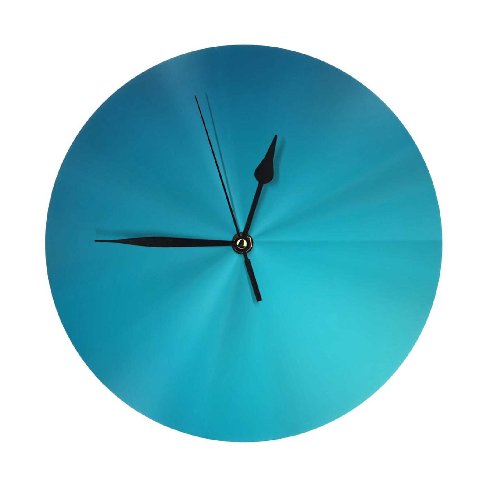 Wall Clocks blue color blur background Decorative for Living Room ...