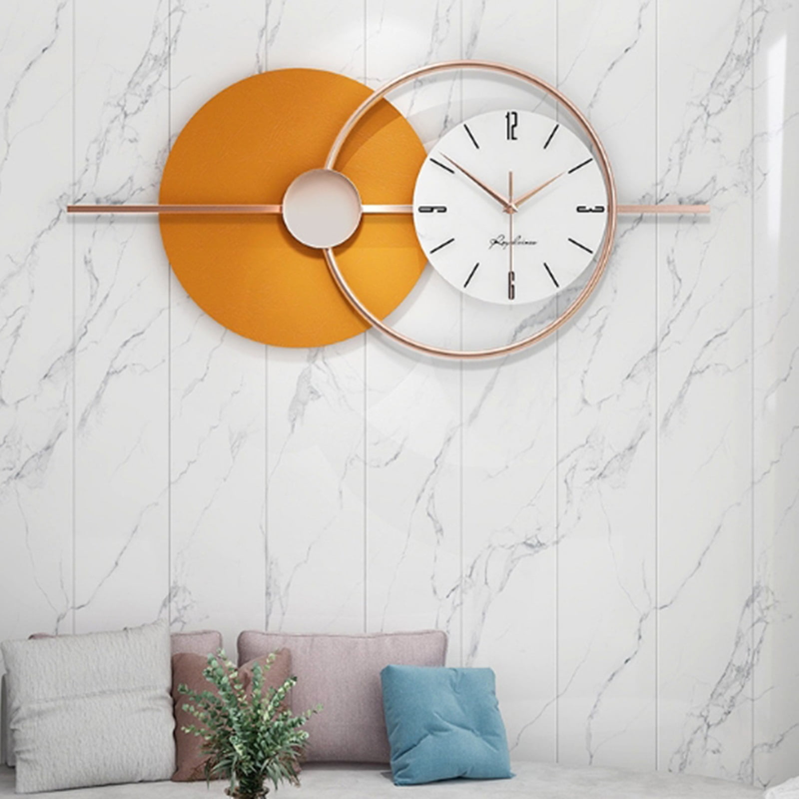 Wall Clocks for Living Room, Wall Clock with Pendulum, For Hanging ...
