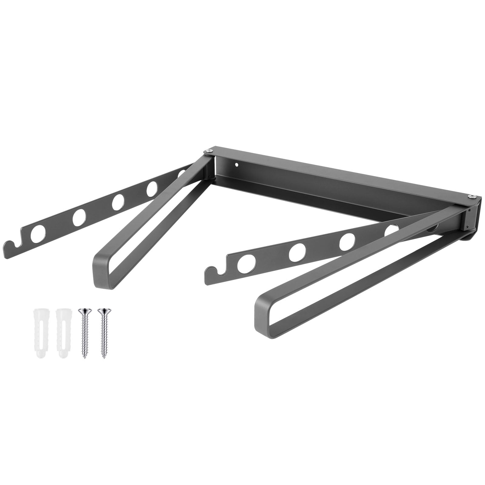 Wall Clothes Drying Rack Aluminum Alloy Wall Clothes Dryer Rack Space ...