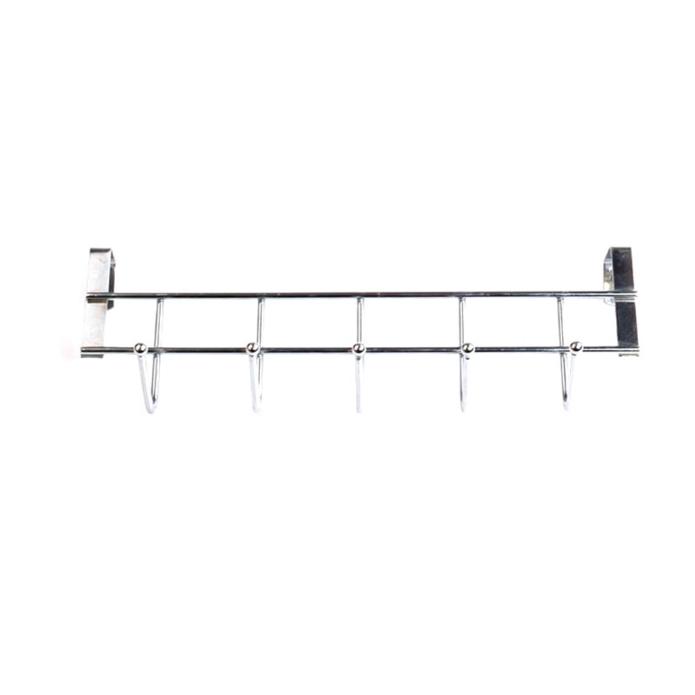 Wall Clothes Hanger Kitchen Cabinet Hanger 25.50X8.50X2.50CM Silver ...