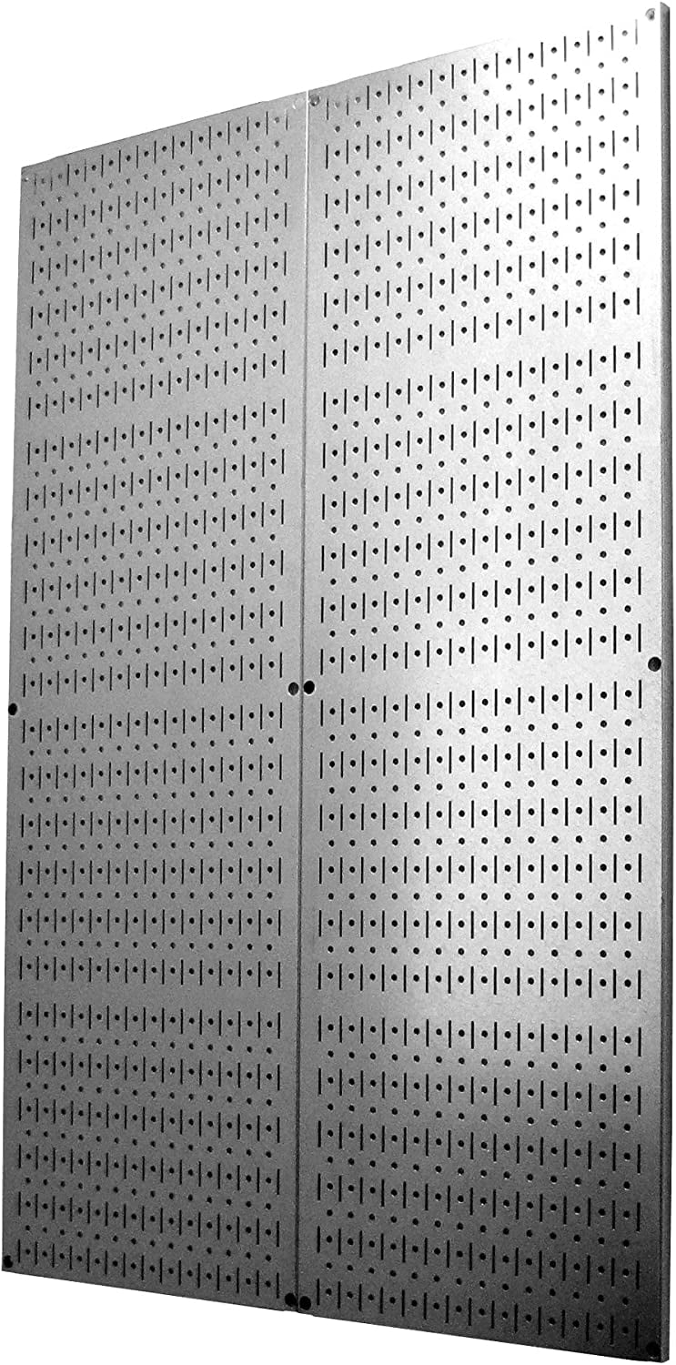 Wall Control 4 Foot Pegboard Sheets with Formed Edges for Wall Mounting ...