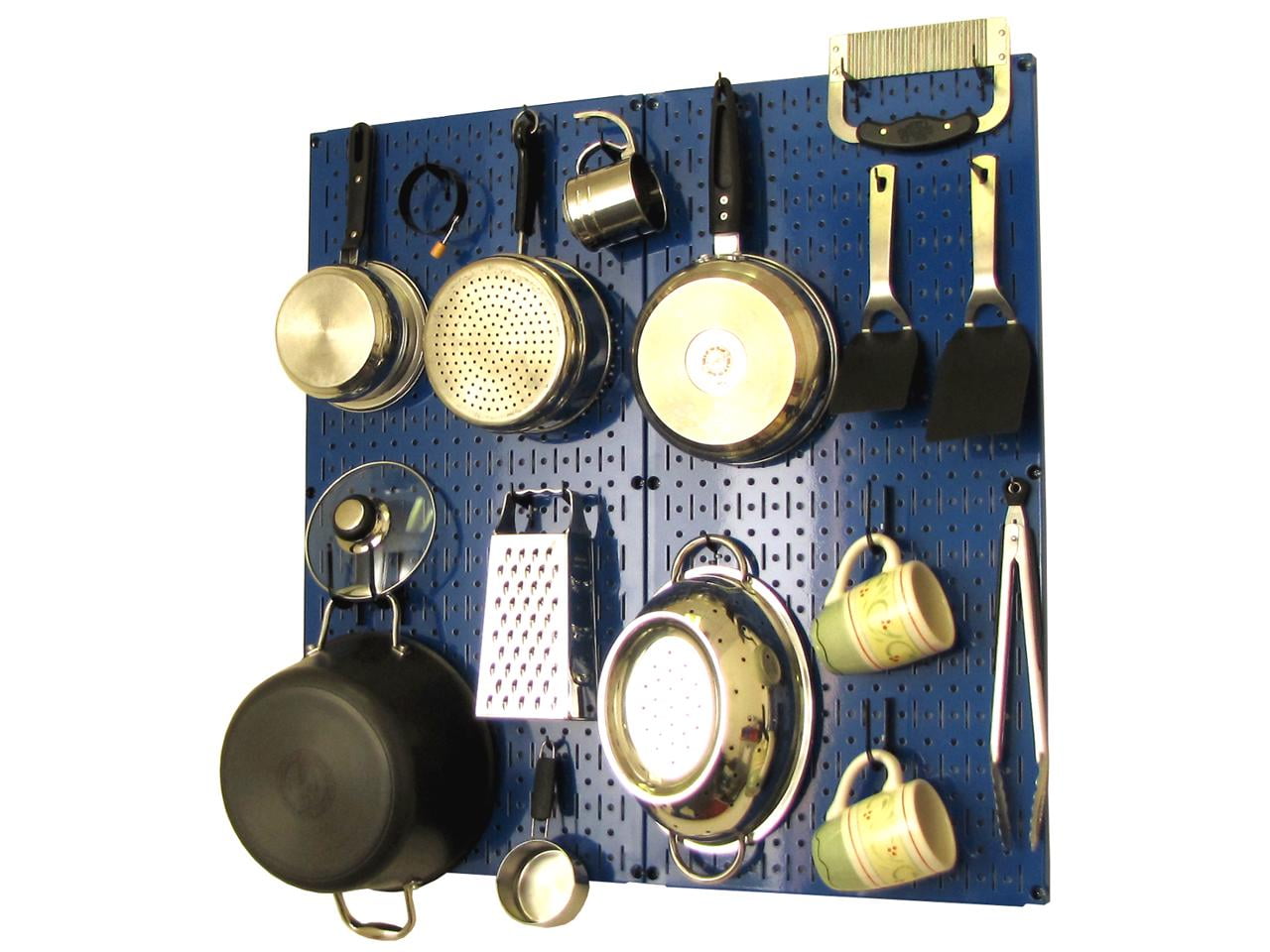 Wall Control Kitchen Pegboard Organizer Pots and Pans Pegboard Pack ...