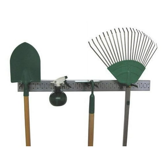 Free Shipping! Wall Control Metal Pegboard Strip Garden Tool Organizer ...