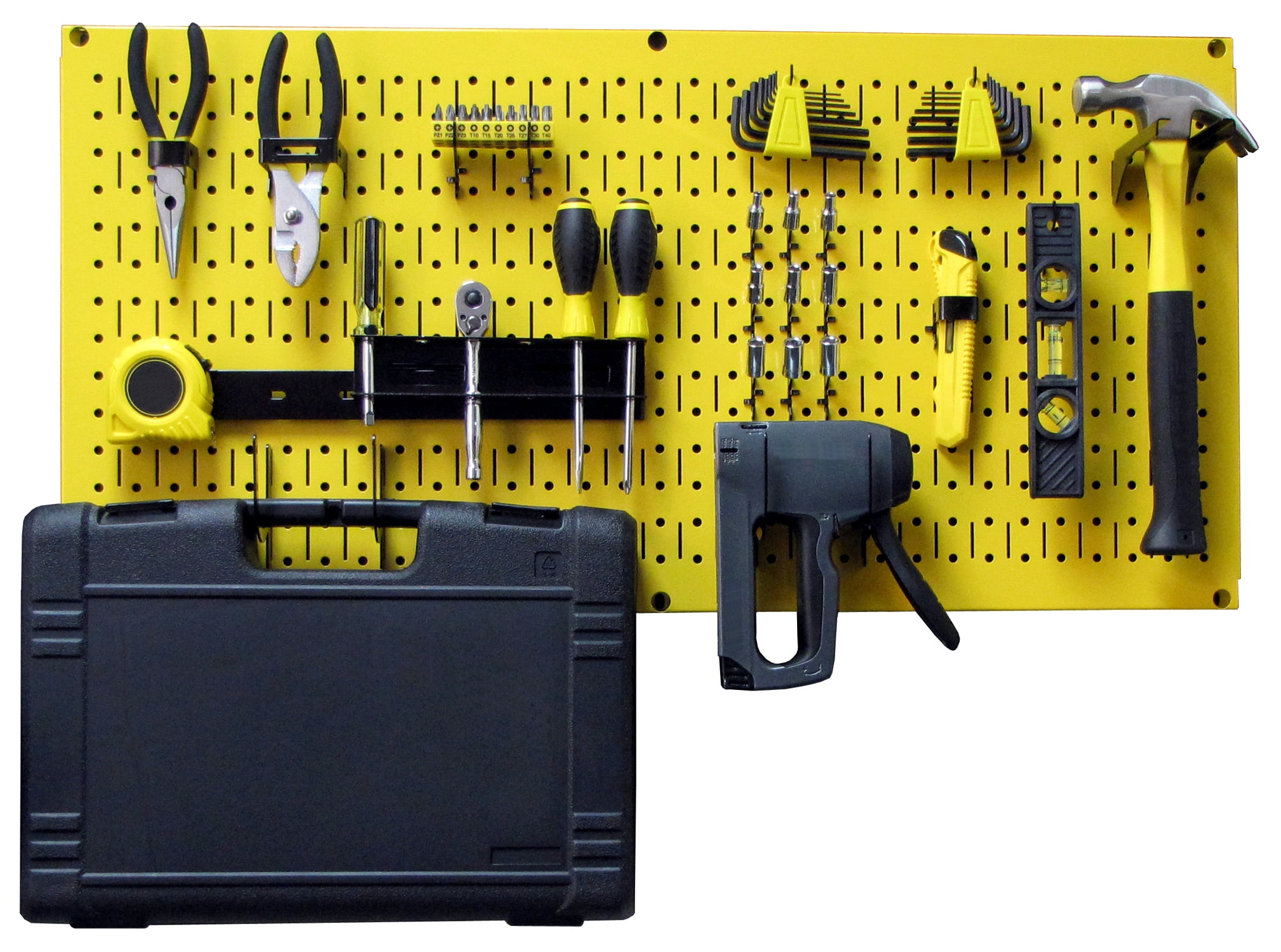 Wall Control Modular Pegboard Tool Organizer System - Wall-Mounted ...