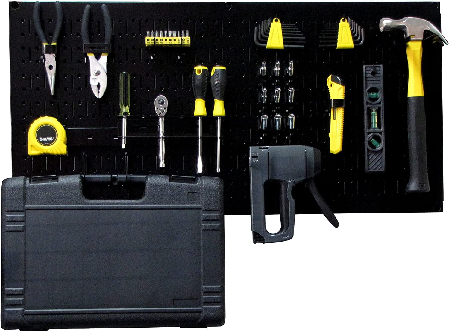 Wall Control Modular Pegboard Tool Organizer System - Wall-Mounted ...