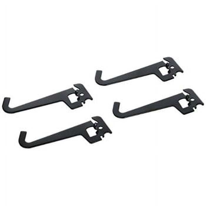 Wall Control Pegboard 3-12in Reach Curved Tip Slotted Hook Pack ...