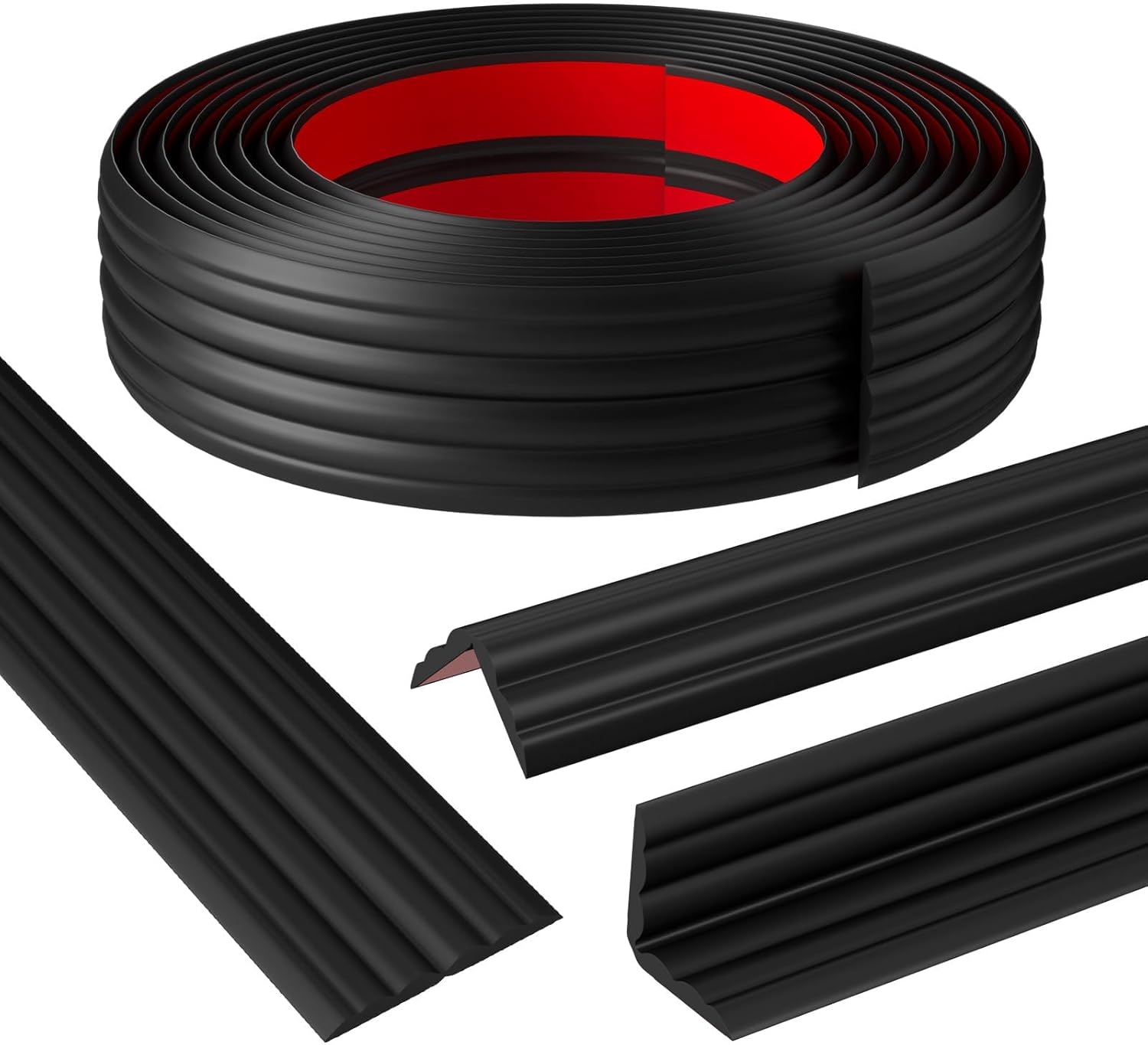 Wall Corner Protector & Edge Guard, Peel and Stick Wall Trim Moulding ...