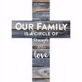 Wall Cross-Our Family-Mini Stick (5 x 7 x .75) - Walmart.com
