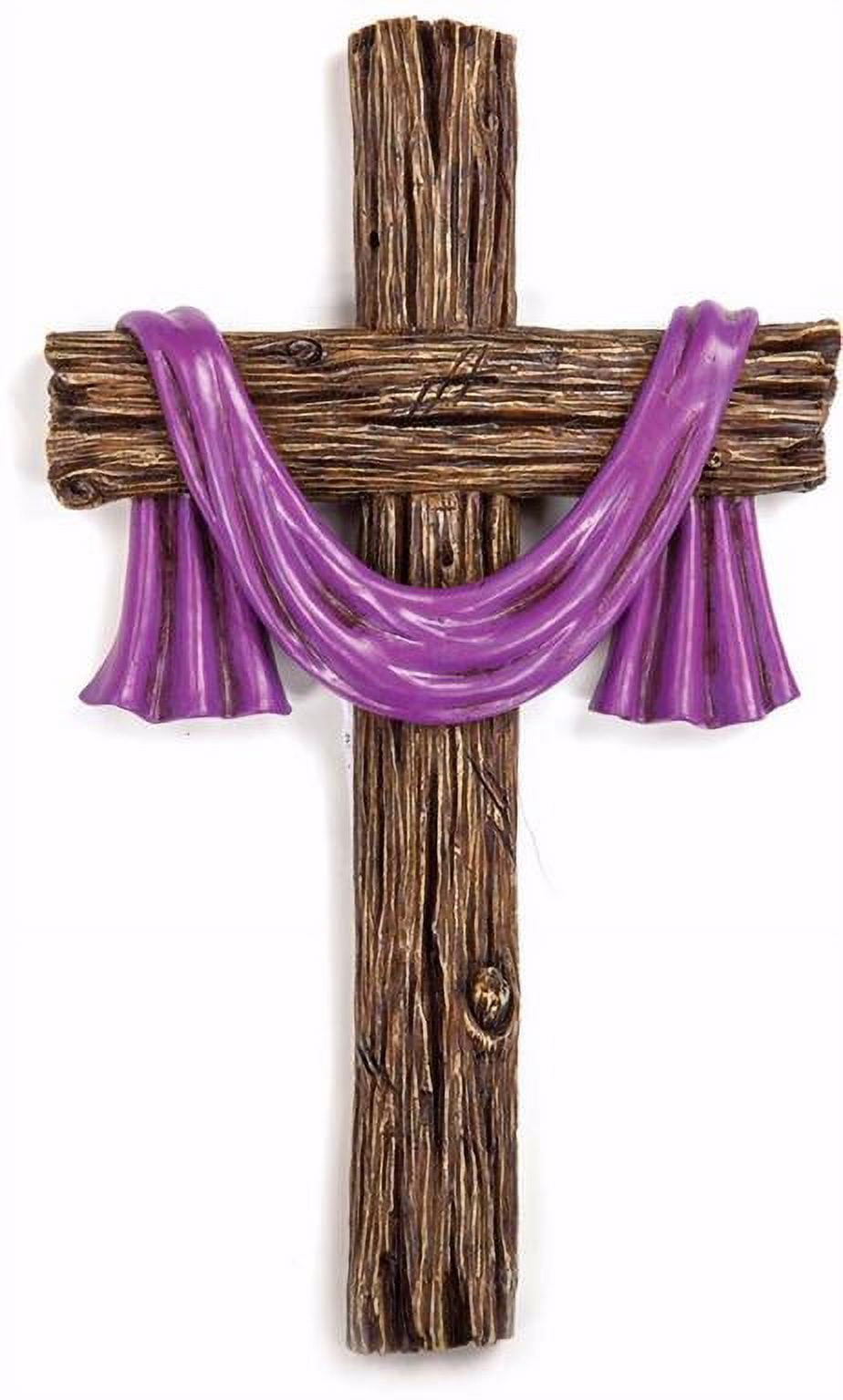 Manual Wall Cross-Purple Sash (8.5 x 14) - Walmart.com