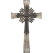 Dicksons Double Layer 16 inch Decorative Metal Wall Cross - Walmart.com