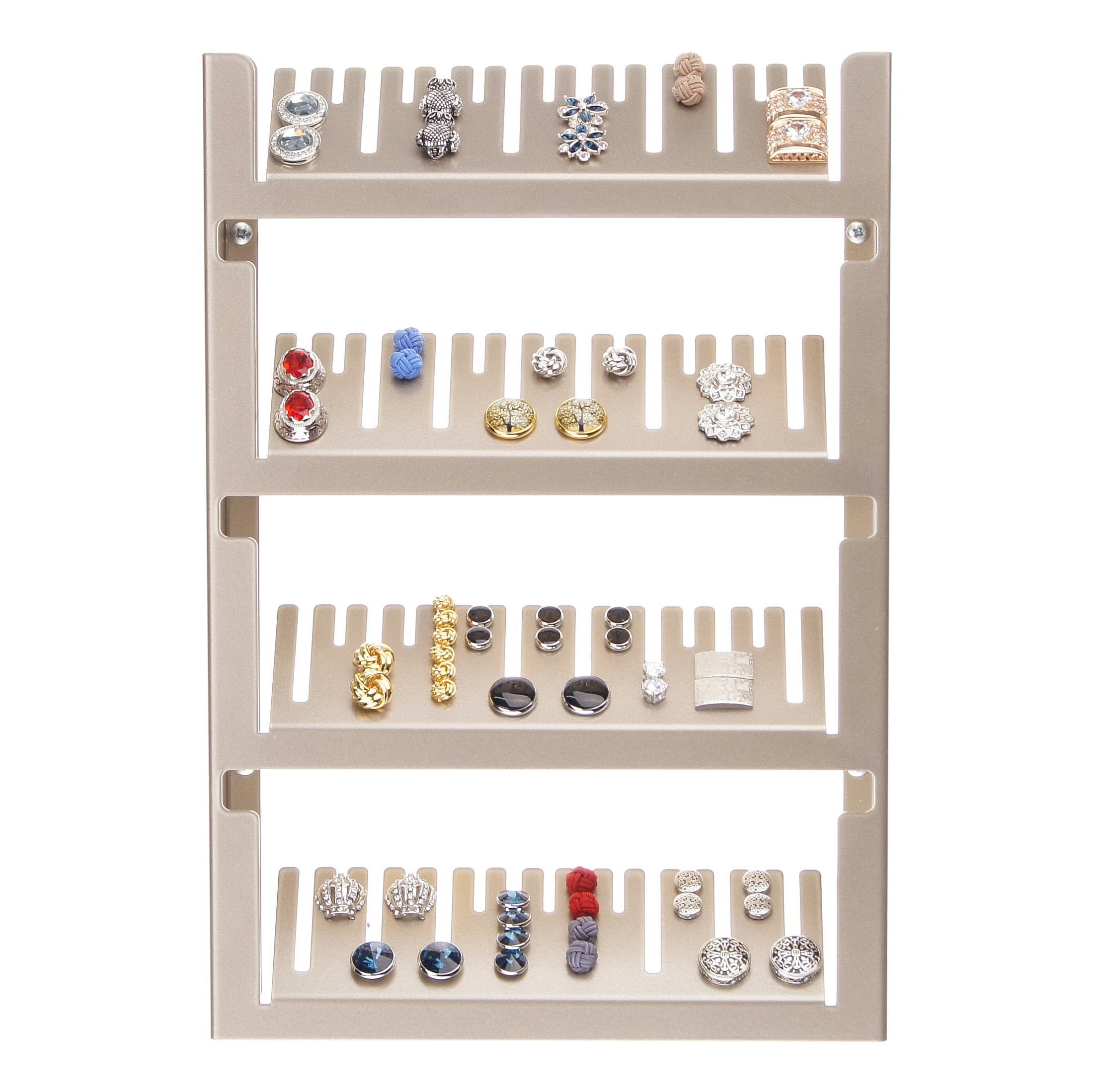 Wall Cufflink Organizer Statement Ring Holder Jewelry Display Rack ...