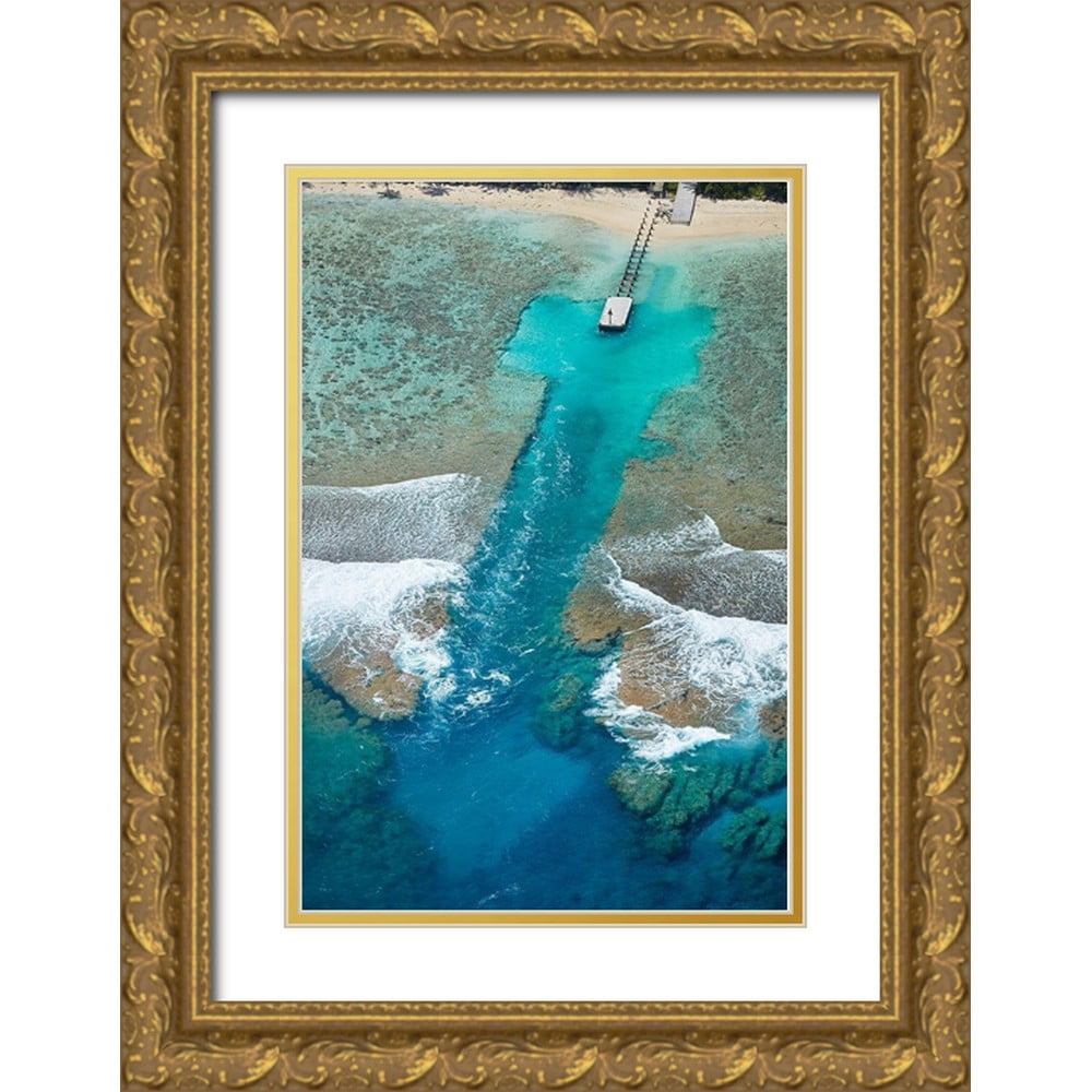 Wall, David 13x18 Gold Ornate Wood Framed with Double Matting Museum ...