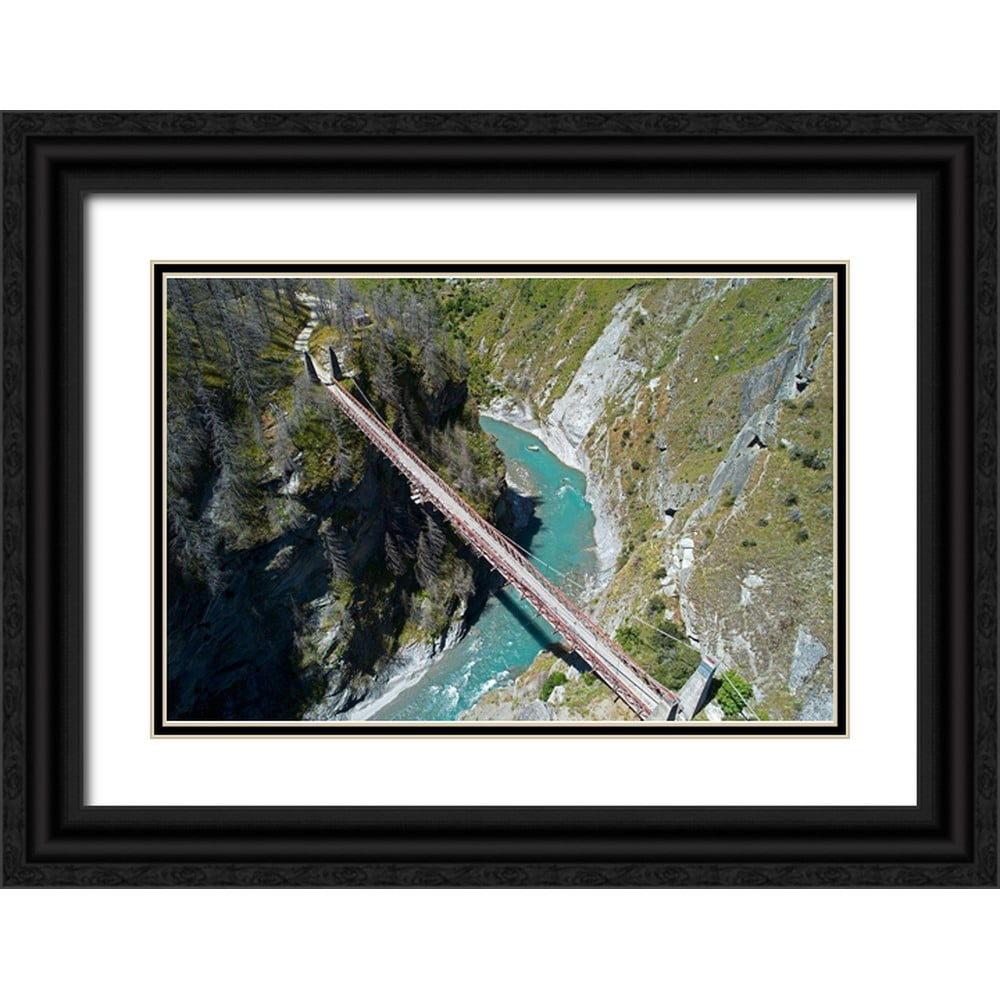 Wall, David 14x11 Black Ornate Wood Framed with Double Matting Museum ...