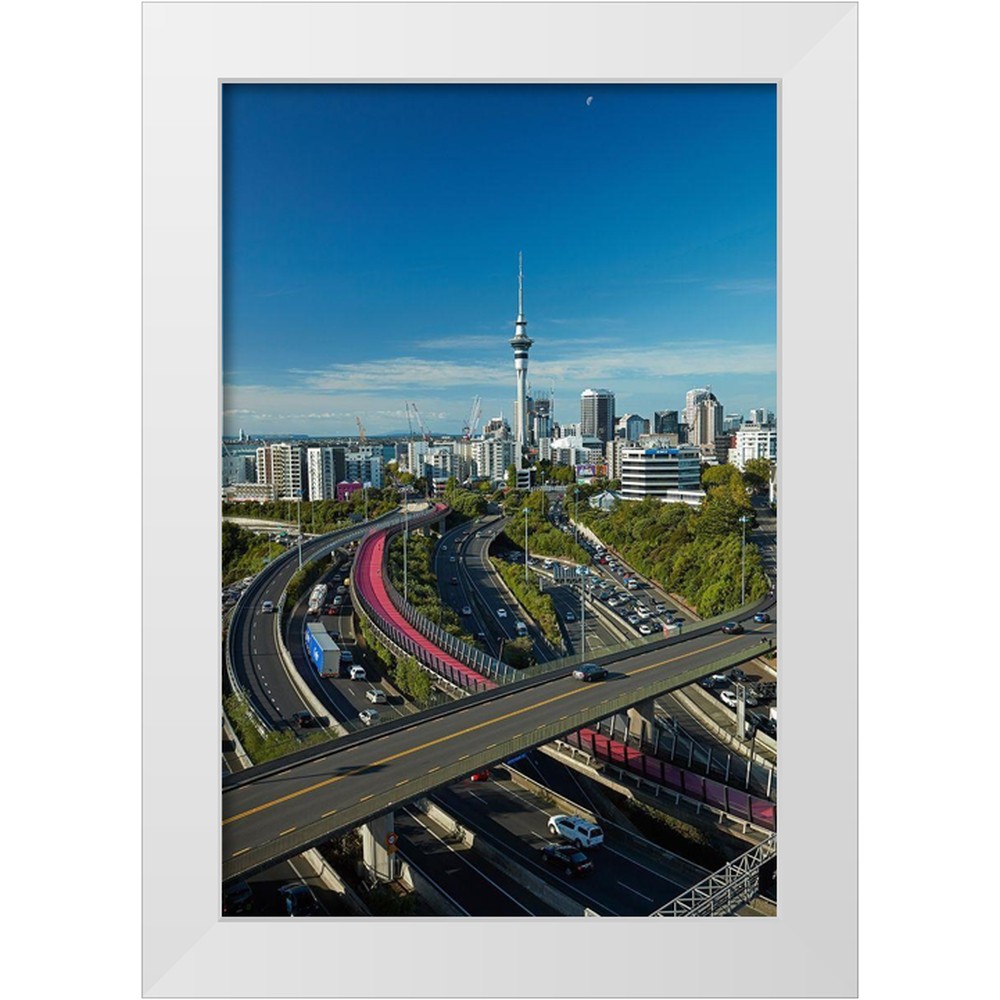 Wall, David 23x32 White Modern Wood Framed Museum Art Print Titled ...