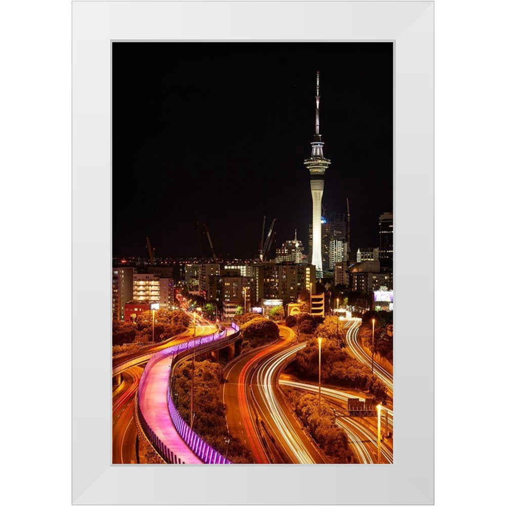 Wall, David 23x32 White Modern Wood Framed Museum Art Print Titled ...