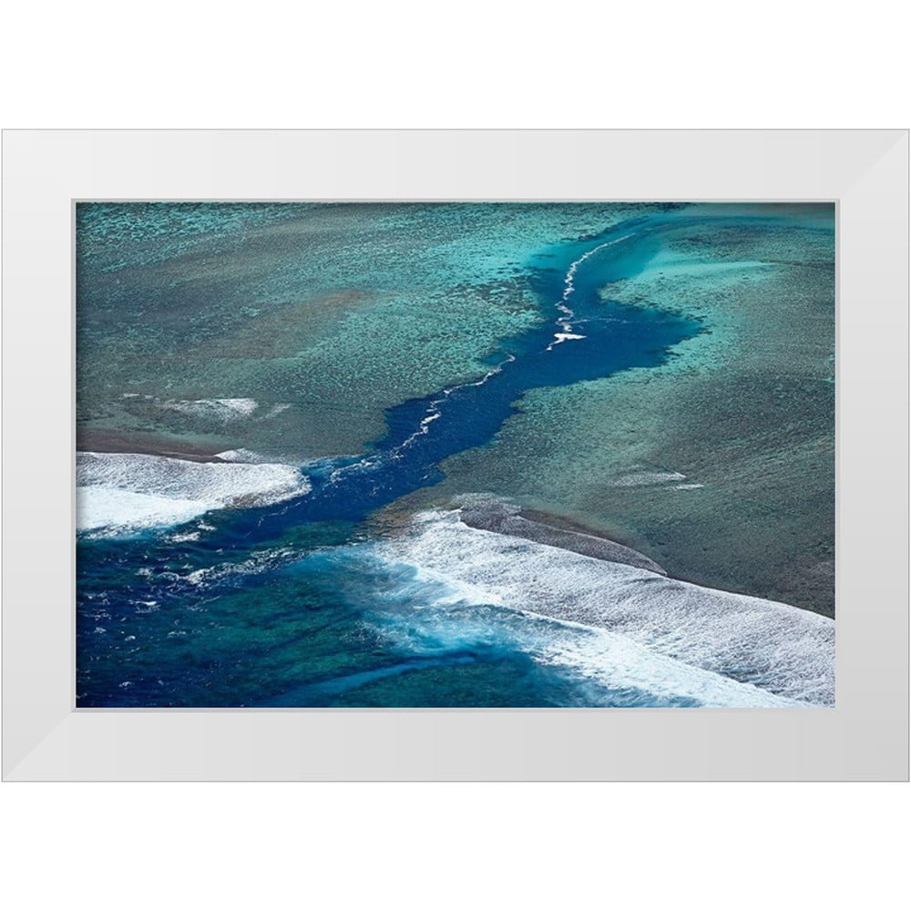 Wall, David 32x23 White Modern Wood Framed Museum Art Print Titled ...