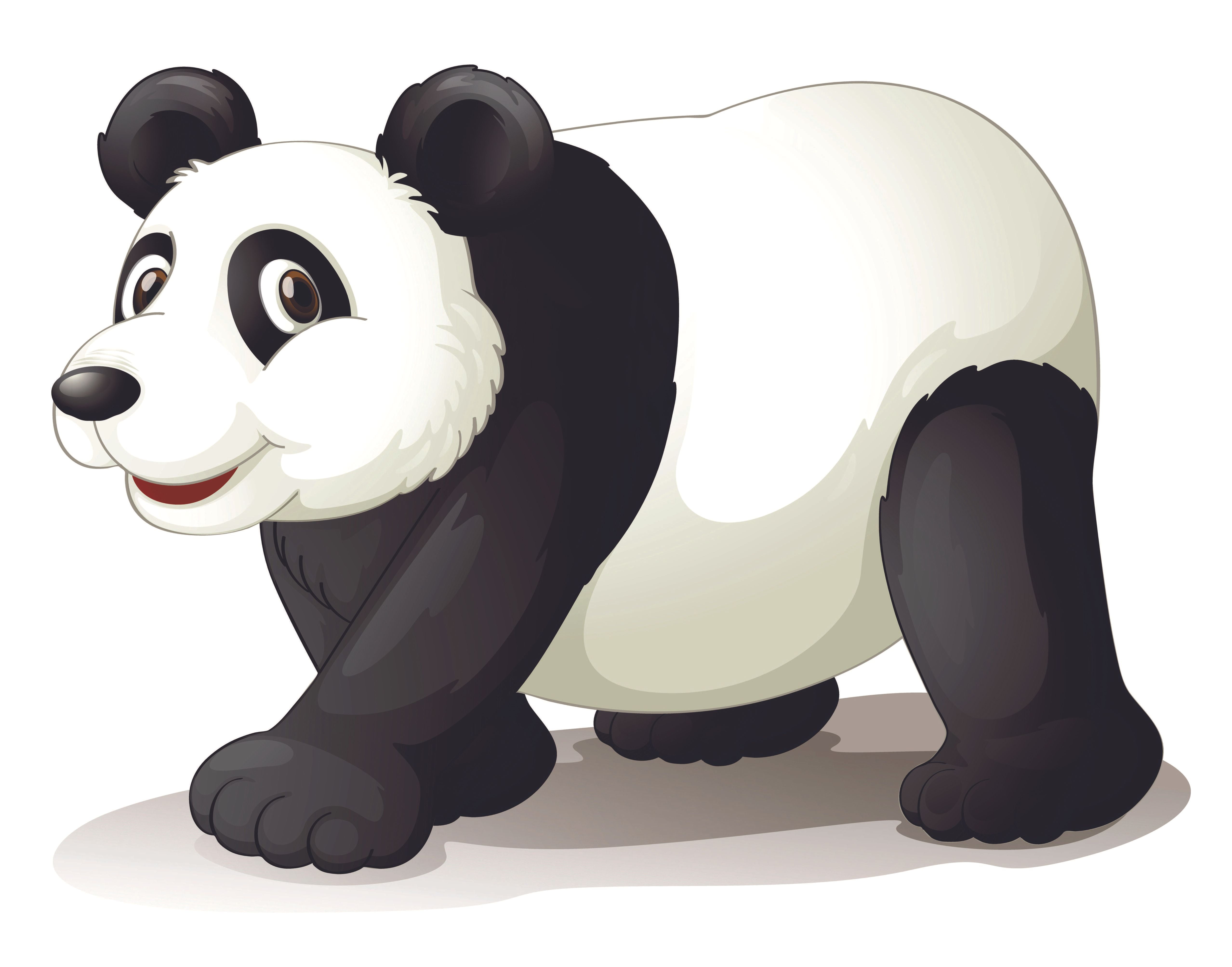 Wall Decal Cute Panda Crawling Pandas Zoo Africa Lion Safari Jungle Endangered Species Tiger ...