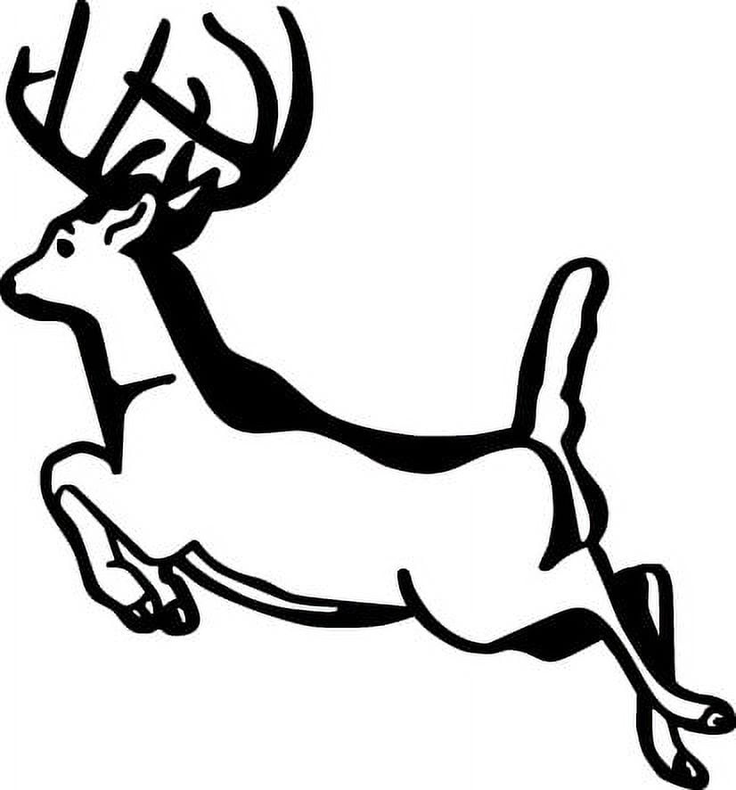 Wall Decal Deer Animal Hunting Deer Predator Doe Hunting Bow Arrow ...