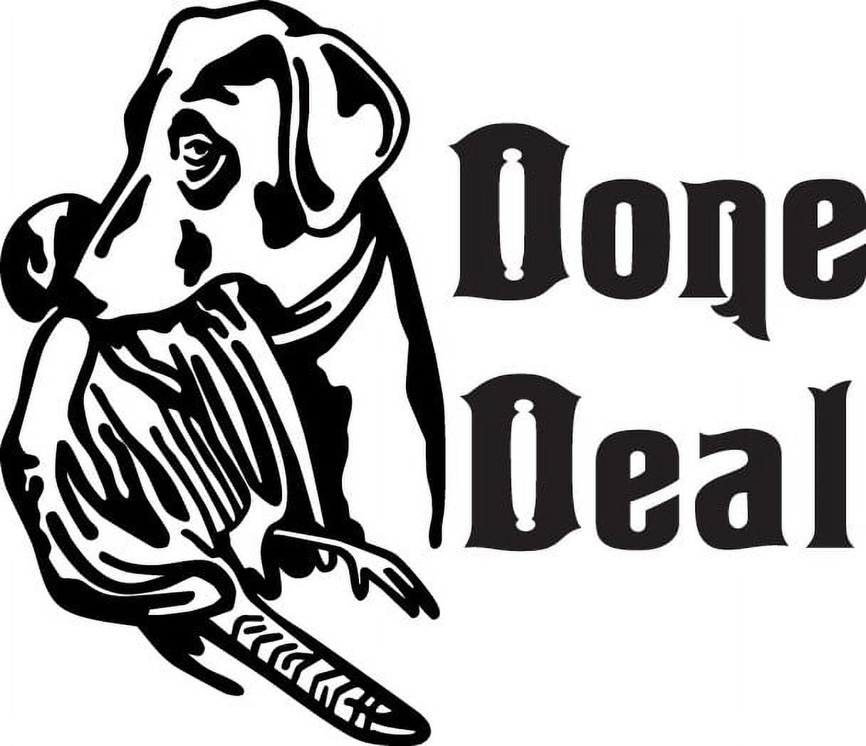 Wall Decal Done Deal Animal Hunting Deer Predator Doe Hunting Bow Arrow ...