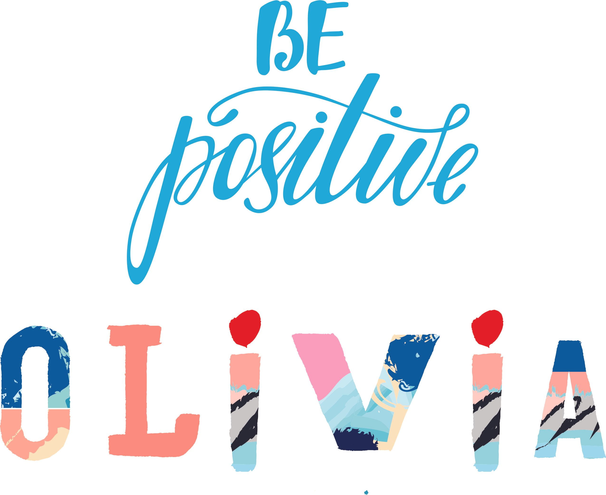 Wall Decal Be Positive Life Motivation Zoo Africa Lion Safari Jungle ...