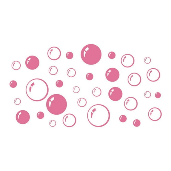 Wall Decal Sticker Transparent Hollowed Out Children Birthday Party ...