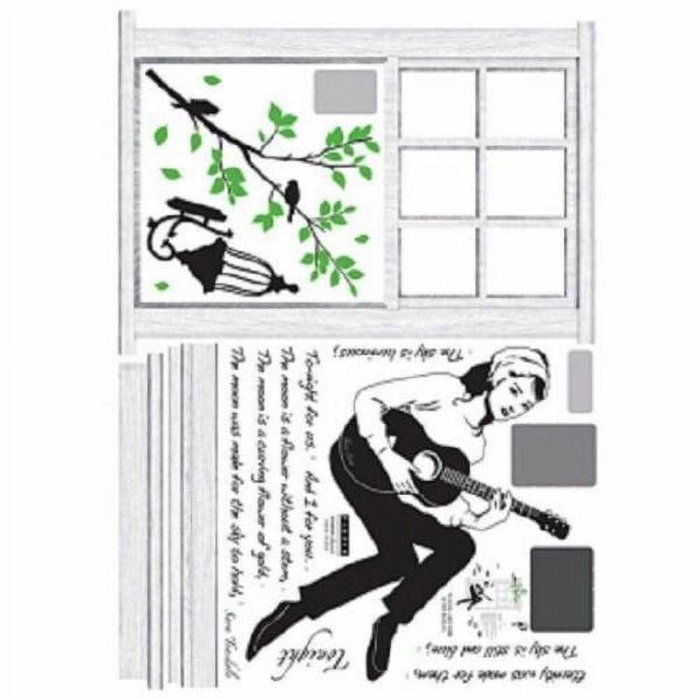 Wall Deco Sticker MOONLIGHT 120-PS58182 - M - Walmart.com