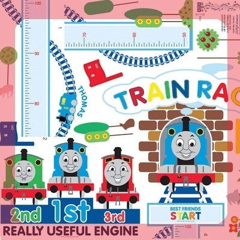 Wall Deco Sticker - TOMAS TRAIN, HEIGHT MEASURE 91-TMS58704 - Walmart.com