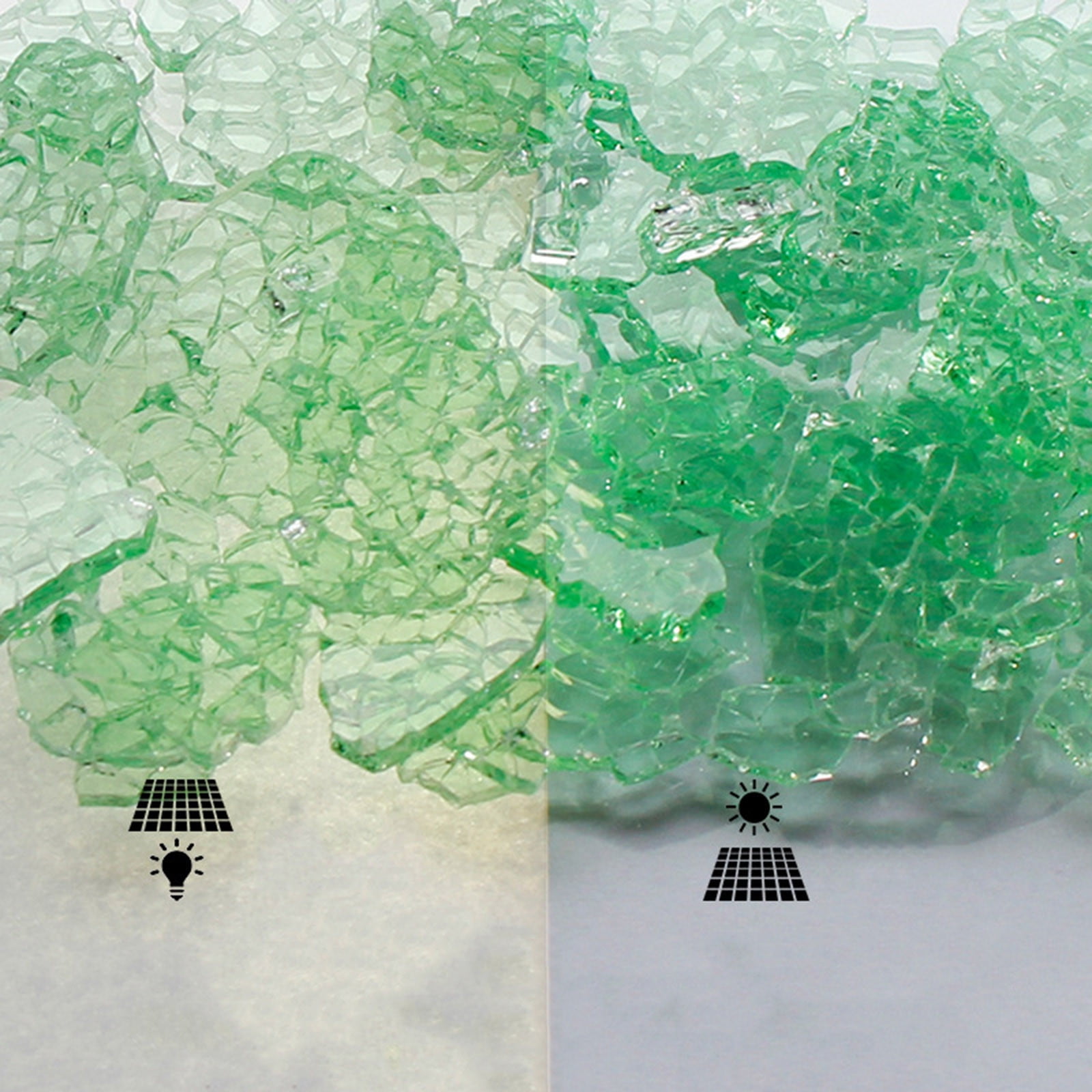 Wall Decor Colorful Ice Crack Fragments DIY Creative Handmade Art Color ...