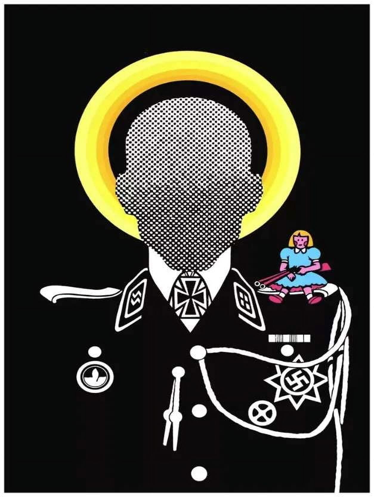 Wall Decor Poster.Fine Graphic Art Design.Rare military saint .Room art ...